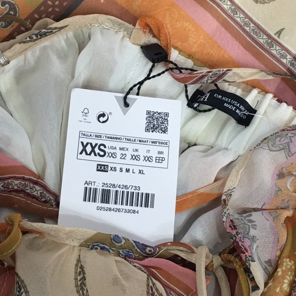 Zara | Dresses | Zara Paisley Multicolor Ruffle Maxi Dress | Poshmark